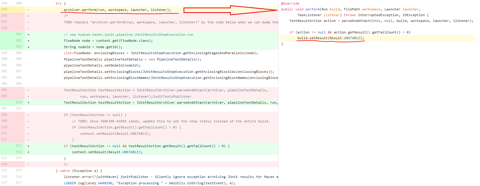 [JENKINS-54559] Build result regression since pipeline-maven 3.5.15 for ...